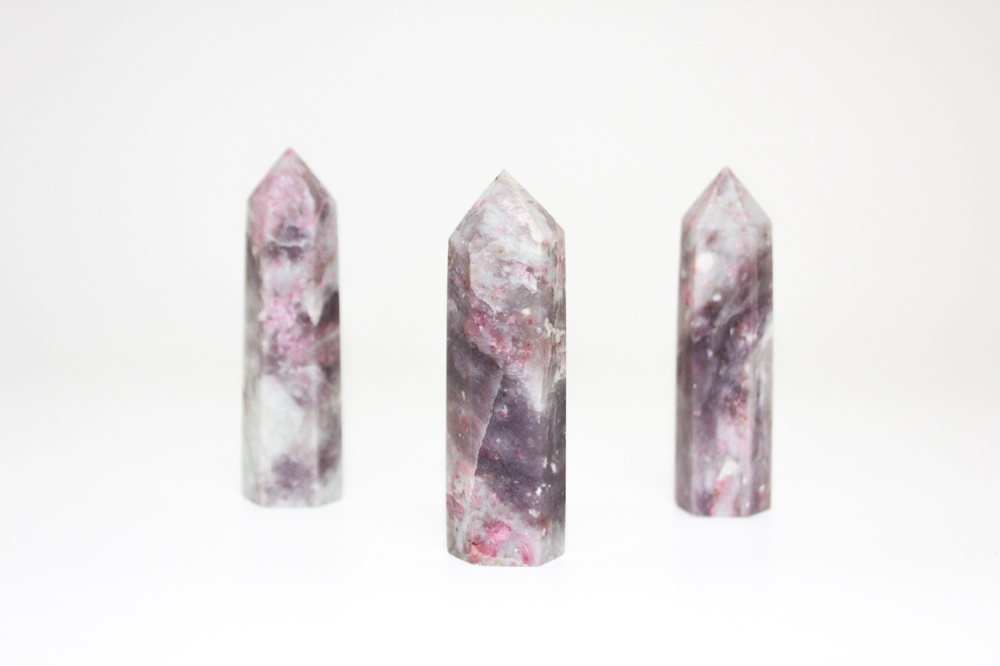 Pink Tourmaline Crystal Tower